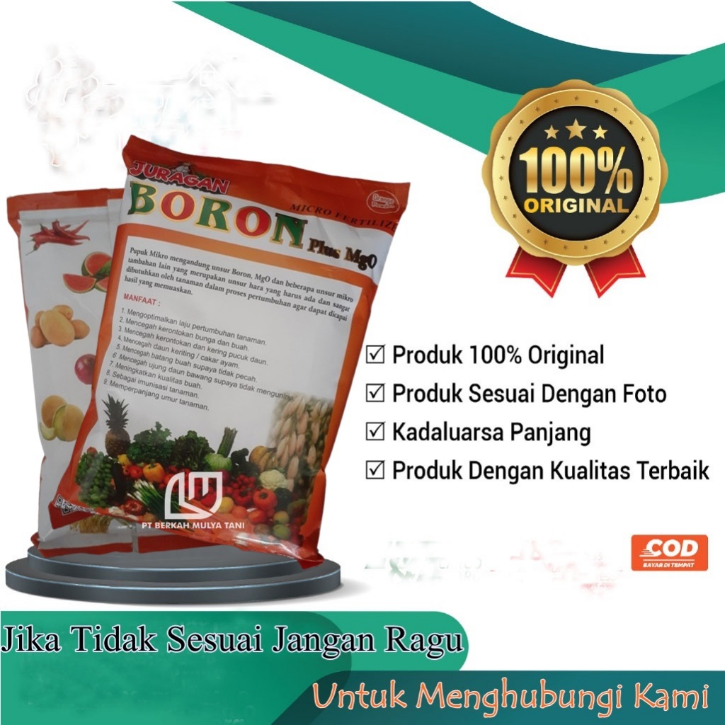Jual Pupuk Juragan Boron Plus Mgo Magnesium Micro Fertilizer Anti ...
