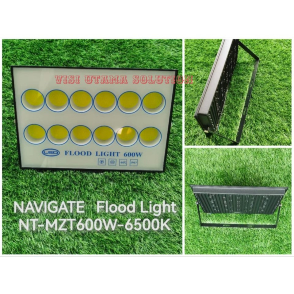 Jual Lampu sorot LED floodlight 600 watt NAVIGATE | Shopee Indonesia