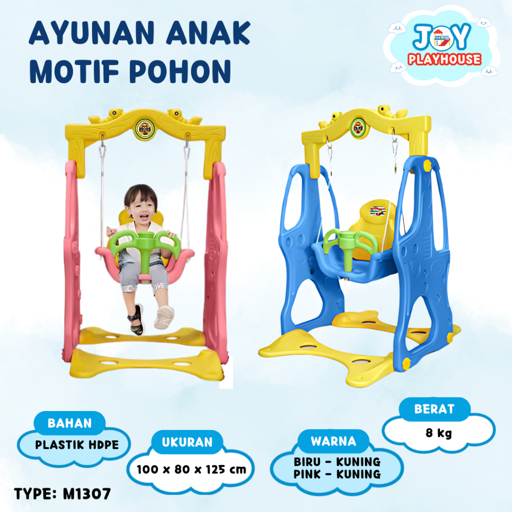 Jual Joy Playhouse X Molion Ayunan Perosotan Ayunan Seluncuran Anak ...