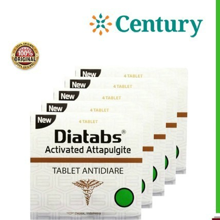 Jual NEW DIATABS TAB/DIARE/MENCRET/DIARE/MENCRET/SAKIT PERUT (1 STRIP ...