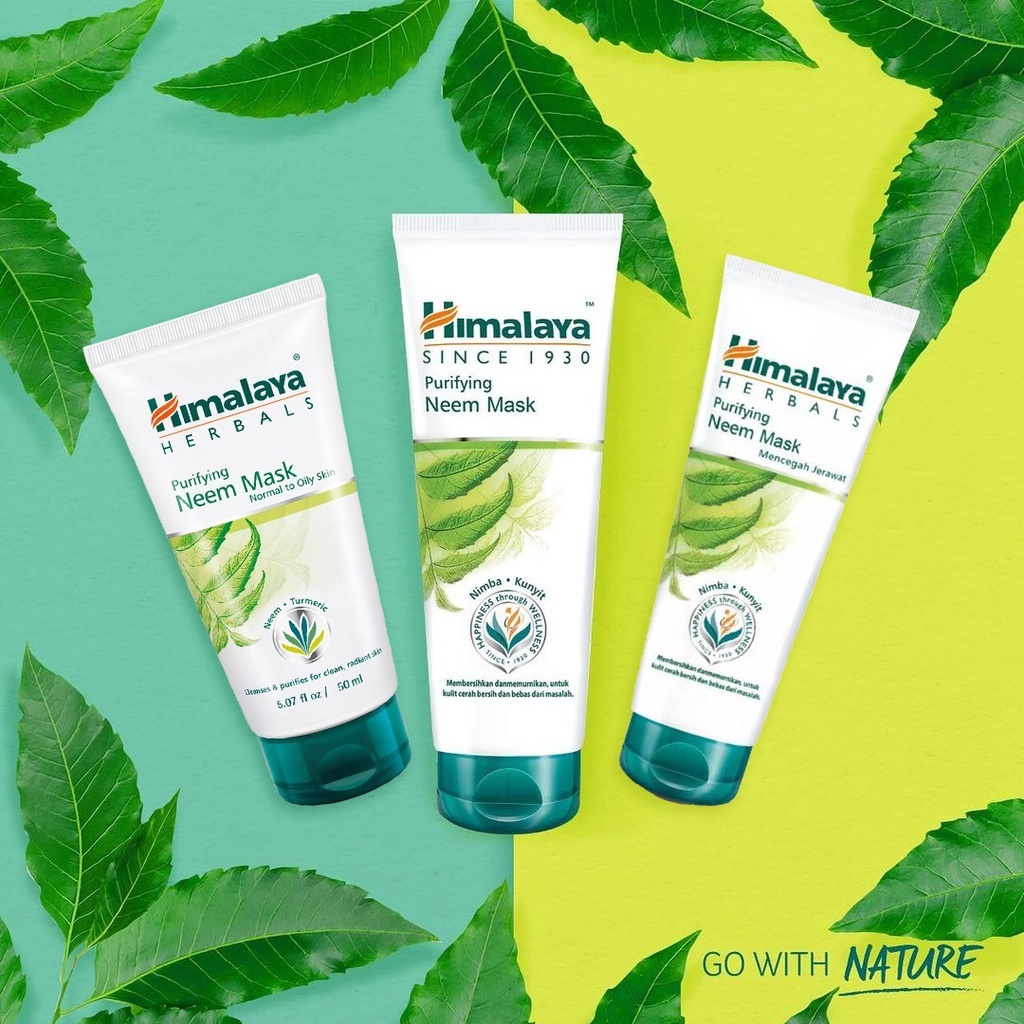 Jual HIMALAYA SINCE 1930 PURIFYING NEEM MASK 50ml & 100ml (MASKER WAJAH ...