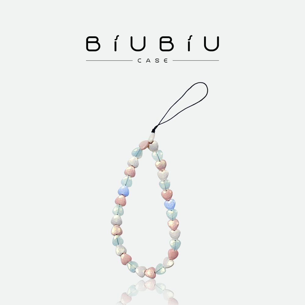 Jual BIU BIU CASE Premium Fashion Universal Phone Colorful Heart Pearls ...