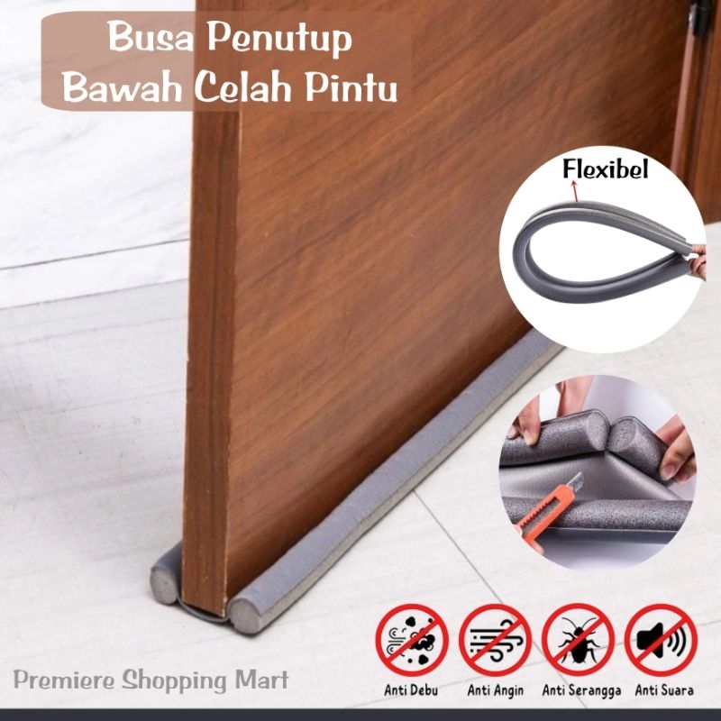 Jual PSM - Busa Penutup Celah Lubang Bawah Pintu Spon Sekat Anti Debu ...