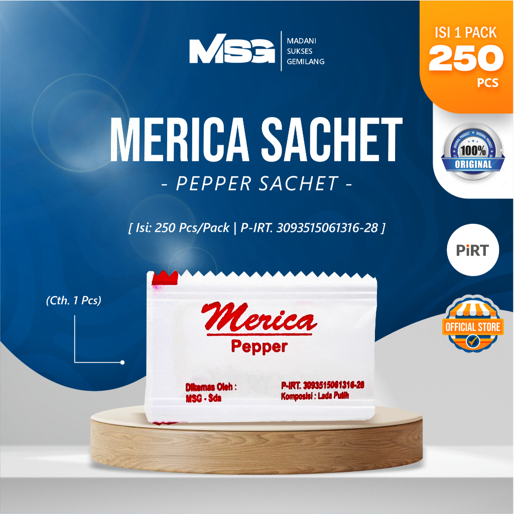 Jual Madani Sukses Gemilang / Merica Sachet / Lada Bubuk / 1 Pack isi ...