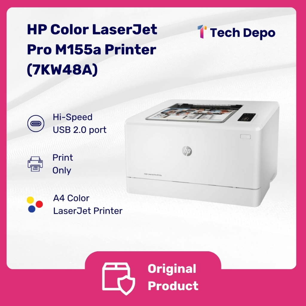Jual HP Color LaserJet Pro M155a Printer (7KW48A) | Shopee Indonesia