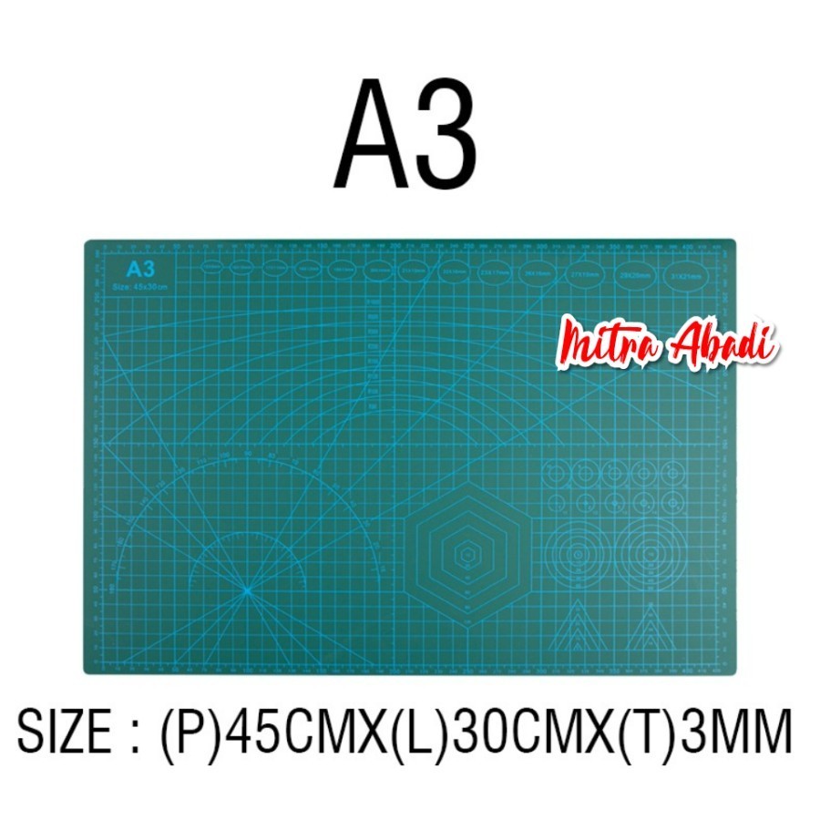 Jual Alas Potong Work Cutting Mat Pad Ukuran A3 A4 dan Mini 8 cm | Shopee Indonesia