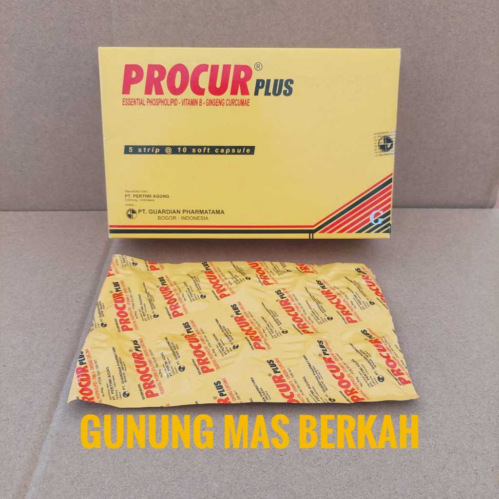 Jual PROCURPLUS Procur Plus 10 Kapsul - Suplemen untuk menunjang fungsi ...