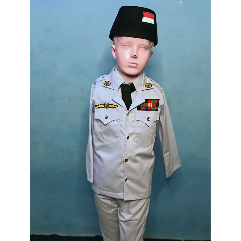 Jual kostum soekarno/pahlawan/hutRi | Shopee Indonesia