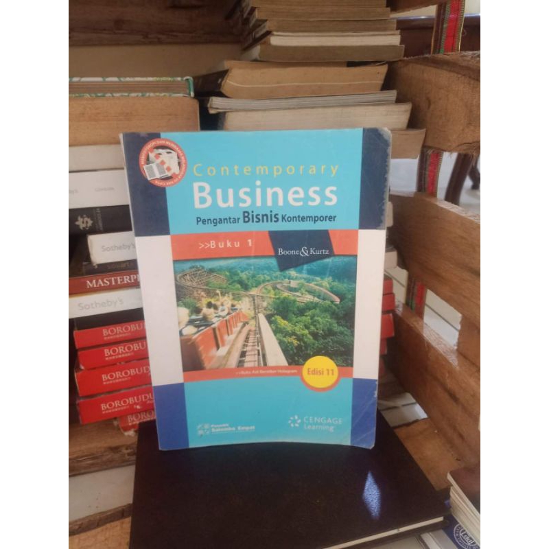 Jual Pengantar Bisnis Kontemporer Buku 1 - Edisi 11 Boone & Kurtz Tahun | Shopee Indonesia