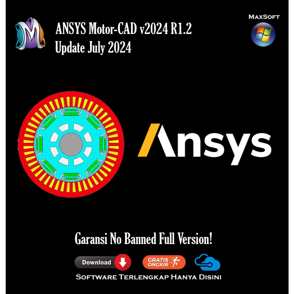 Jual ANSYS Motor-CAD v2024 R1.2 Full Version | Shopee Indonesia