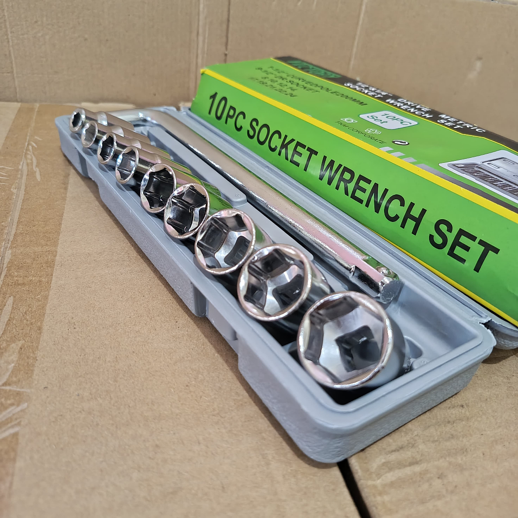 Jual Kunci Sok Shock Set 10 Pcs 8-24 Mm Victory Tersedia Kunci Sok Full Set Lengkap / Kunci Sok ...