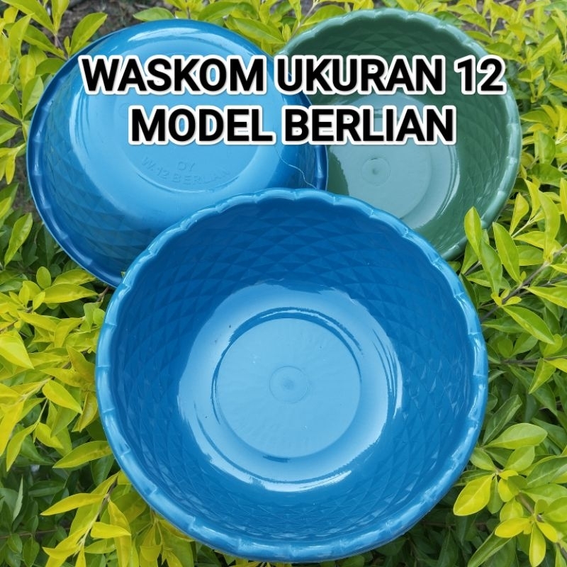 Jual waskom ukuran 12 super model berlian / baskom durian plastik ...