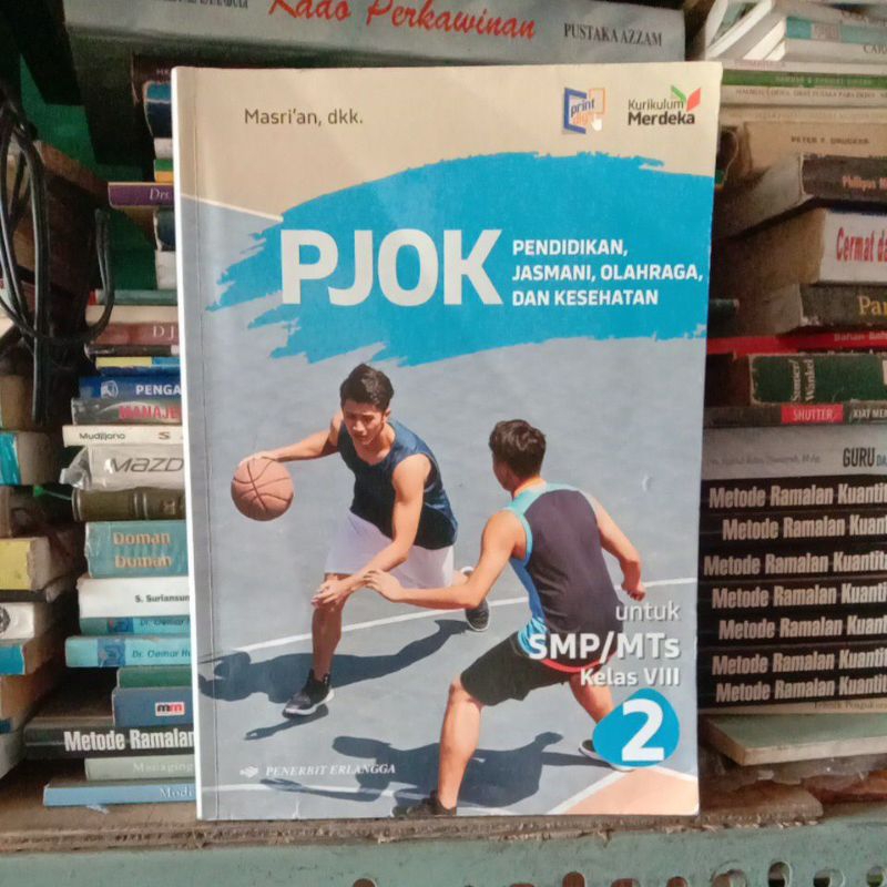 Jual Pendidikan Jasmani, olahraga dan kesehatan SMP Kelas VIII Kurikulum Merdeka Erlangga ...