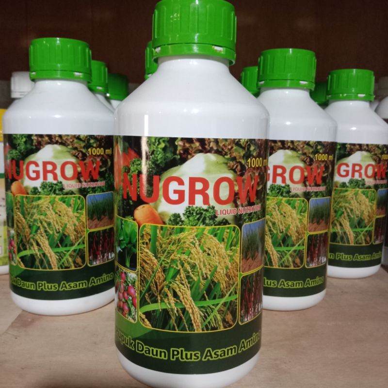 Jual Pupuk Cair Lengkap NUGROW. Isi 1 Liter | Shopee Indonesia