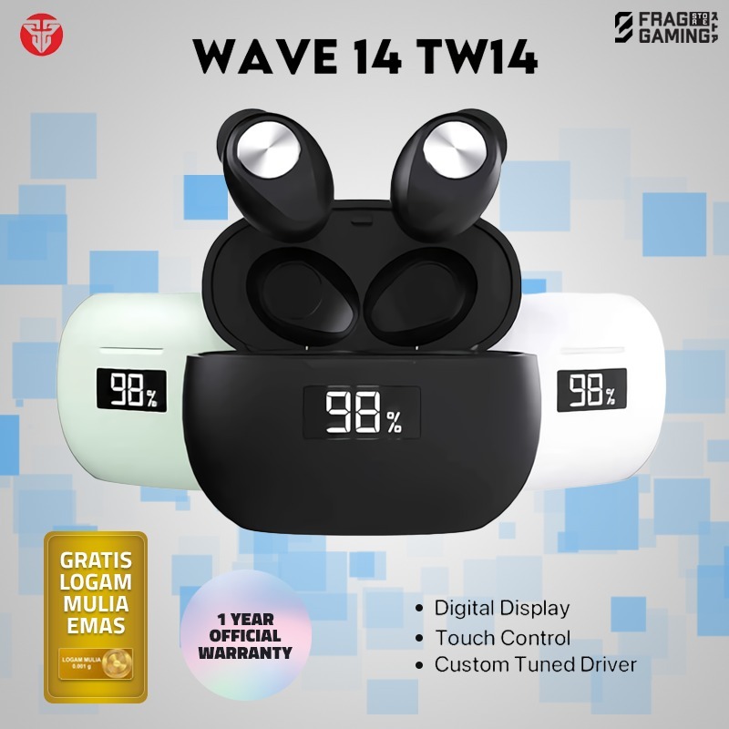 Jual Fantech Wave TW14 / TW-14 TWS Earphone Bluetooth True Stereo ...