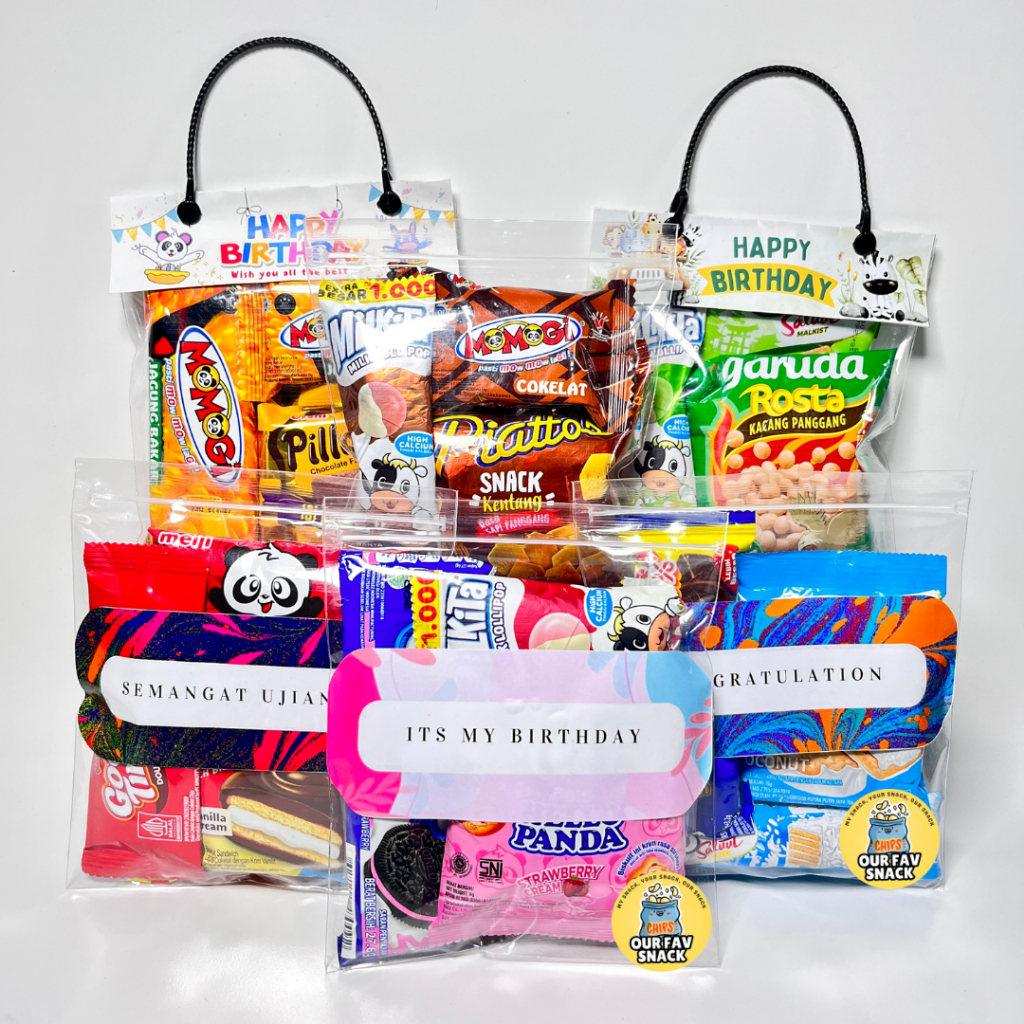 Jual Mini Gift 10 Ribuan Paket Snack Ulang Tahun Mini Snack Souvenir ...