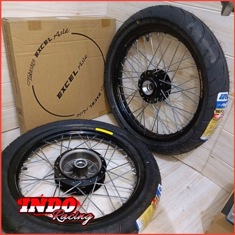 Jual Paket Velg TAKASAGO Excel Asia RX King Ring 17 18 Ukuran 160 185 / ...