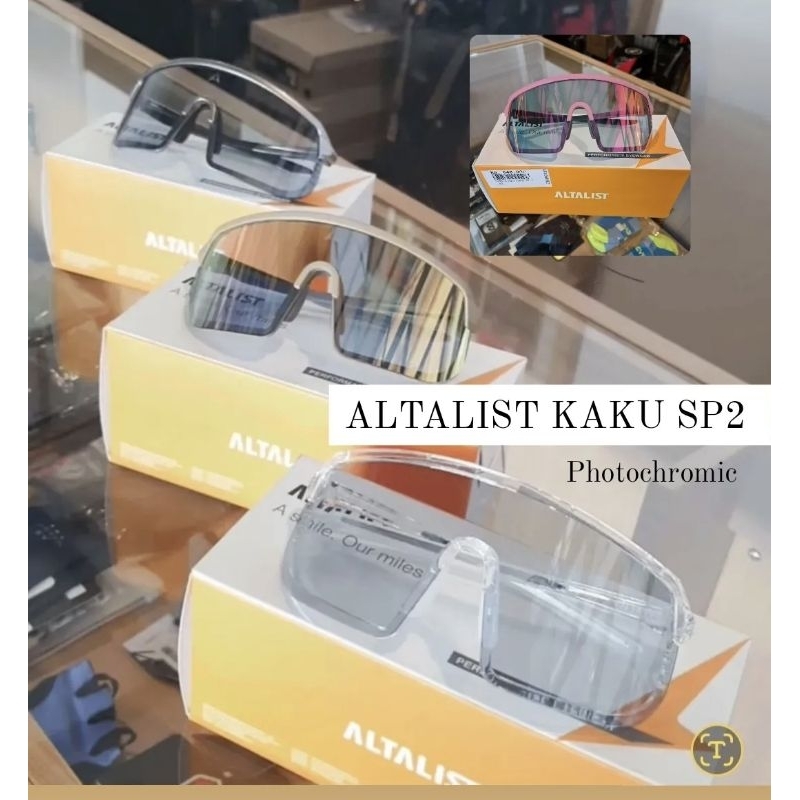 Jual altalist kaku sp2 photochromic + VIV20 lensa - sunglasses Kacamata Olahraga lari running ...