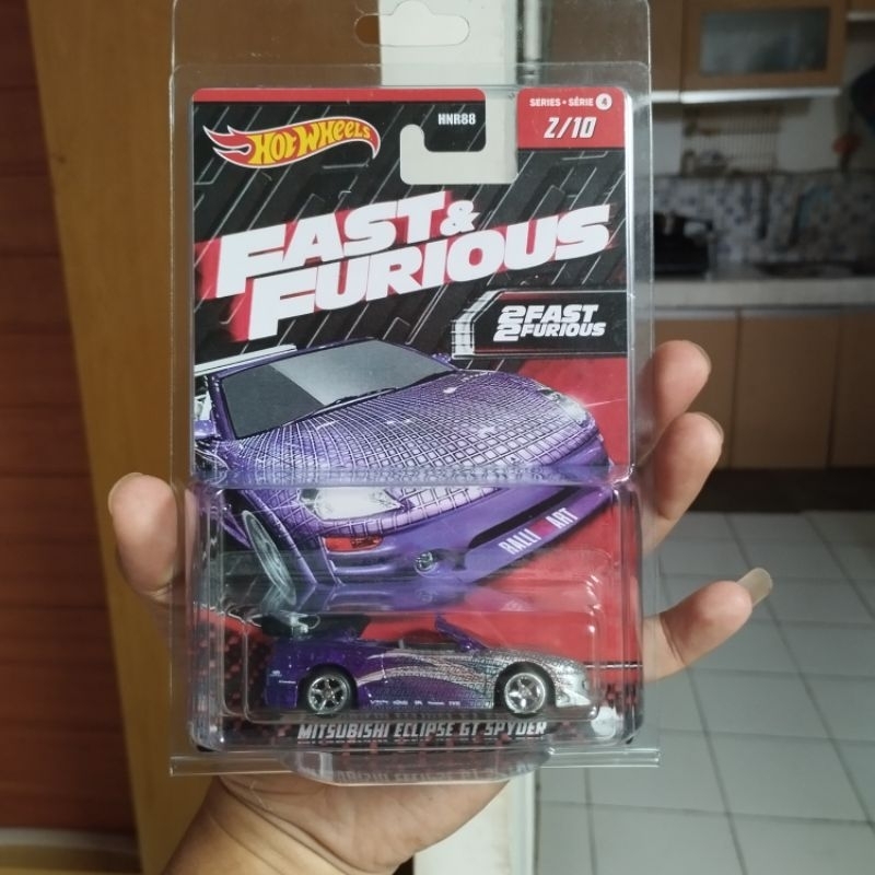 Jual Hot Wheels - Mitsubishi Eclipse Spyder FAST FURIOUS Roman | Shopee ...