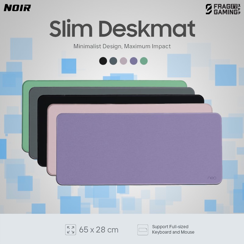 Jual Neo Slim Deskmat Mousepad Alas Keyboard dan Mouse | Shopee Indonesia