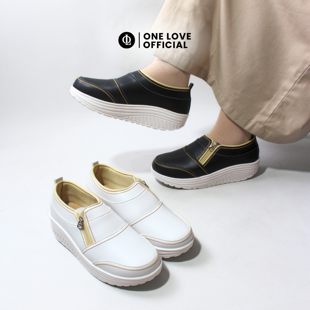Jual ONE LOVE DEENA WEDGES - SEPATU WEDGES WANITA | Shopee Indonesia