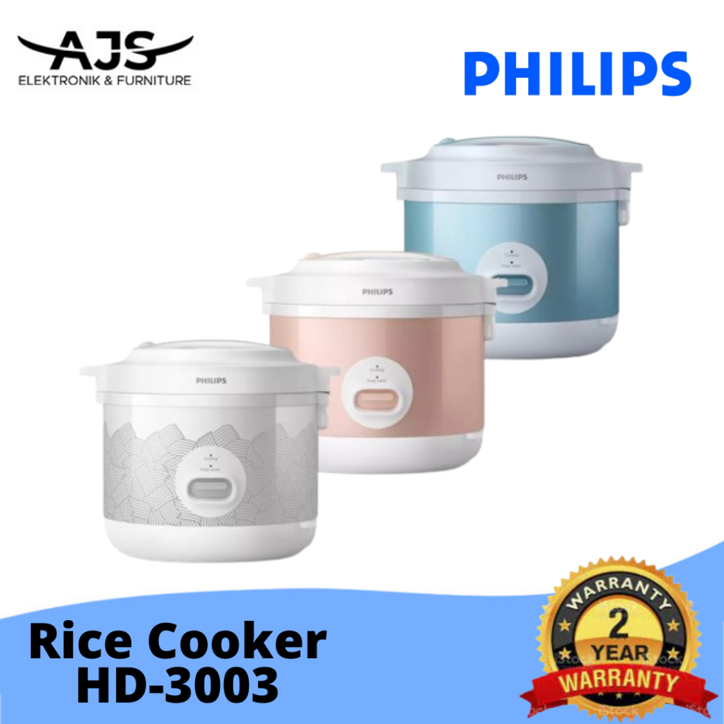 Jual Rice Cooker Philips HD 3003 Magic Com Philips 1,8L 3in1 | Shopee ...