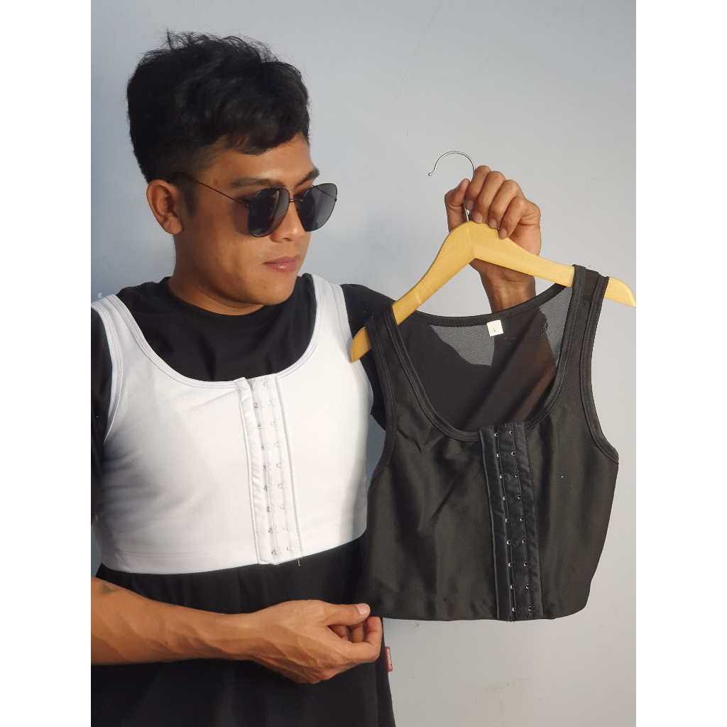 Jual Breast binder kait depan perata dada chest binder murah | Shopee ...