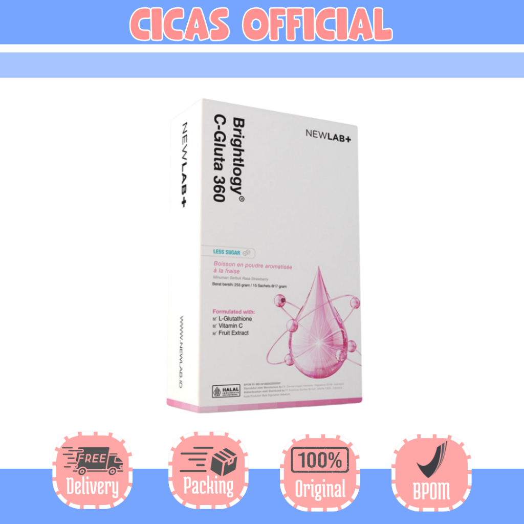 Jual cicasofficial - NEWLAB C-Gluta 360 | Max Dosis L-Glutathione dan ...