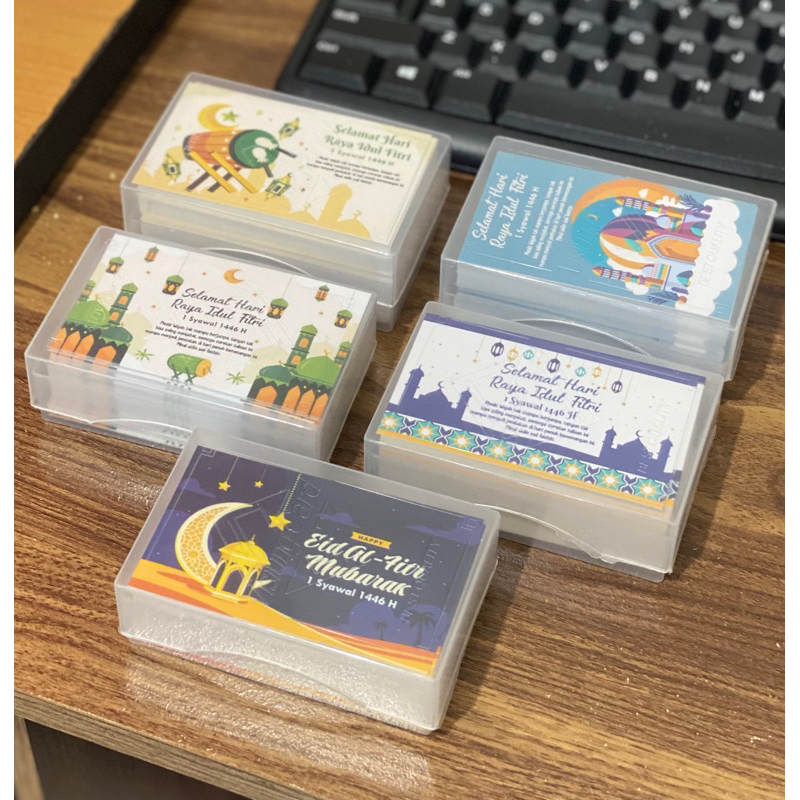 Jual PROMO KARTU LEBARAN/ KARTU UCAPAN IDUL FITRI 200 pcs | Shopee ...