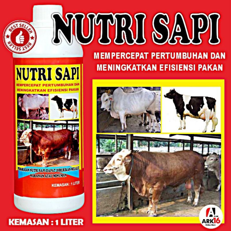 Jual Vitamin dan Nutrisi pengembukkan sapi mempercepat sapi gemuk serta ...