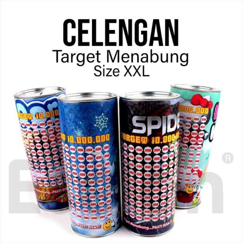 Jual CELENGAN TARGET JUMBO VIRAL /CELENGAN TARGET KARAKTER / CELENGAN ...