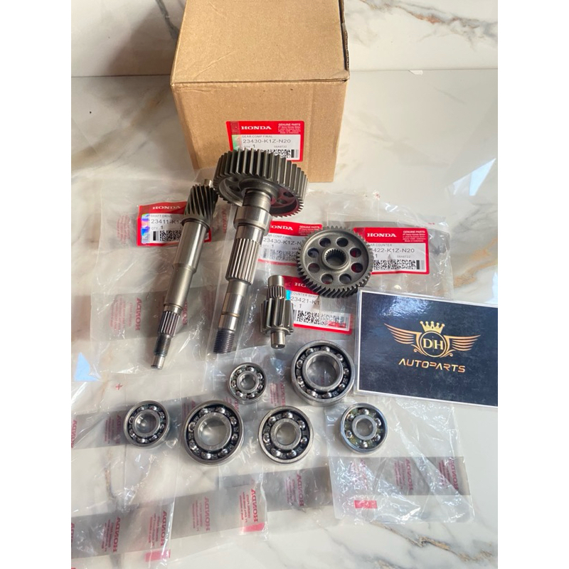 Jual GIGI RASIO+BEARING KOMPLIT HONDA PCX 160 ORI KODE-K1Z | Shopee ...