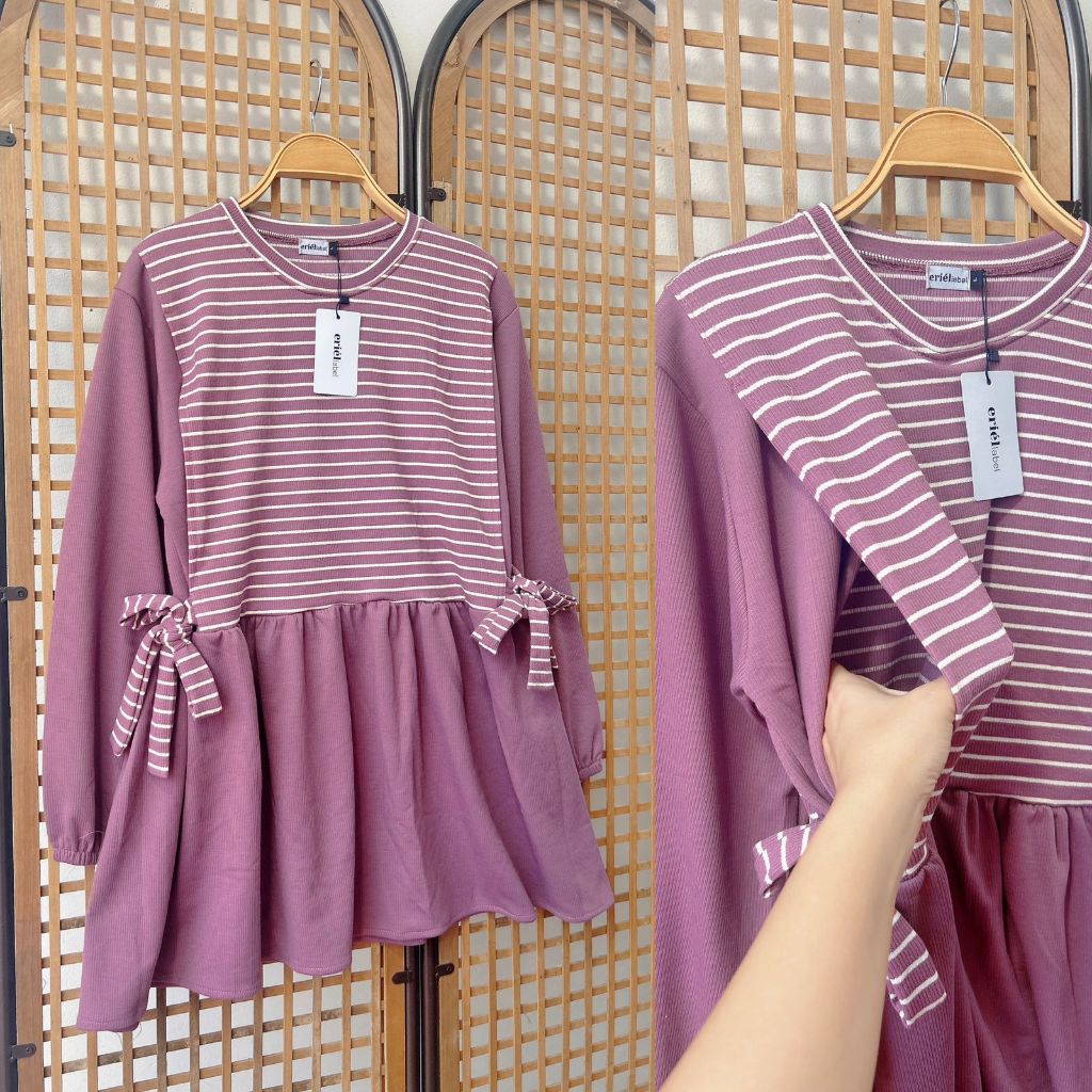 Jual SACHI - Atasan Blouse Busui Bukaan Kanan Kiri Double Akses One ...