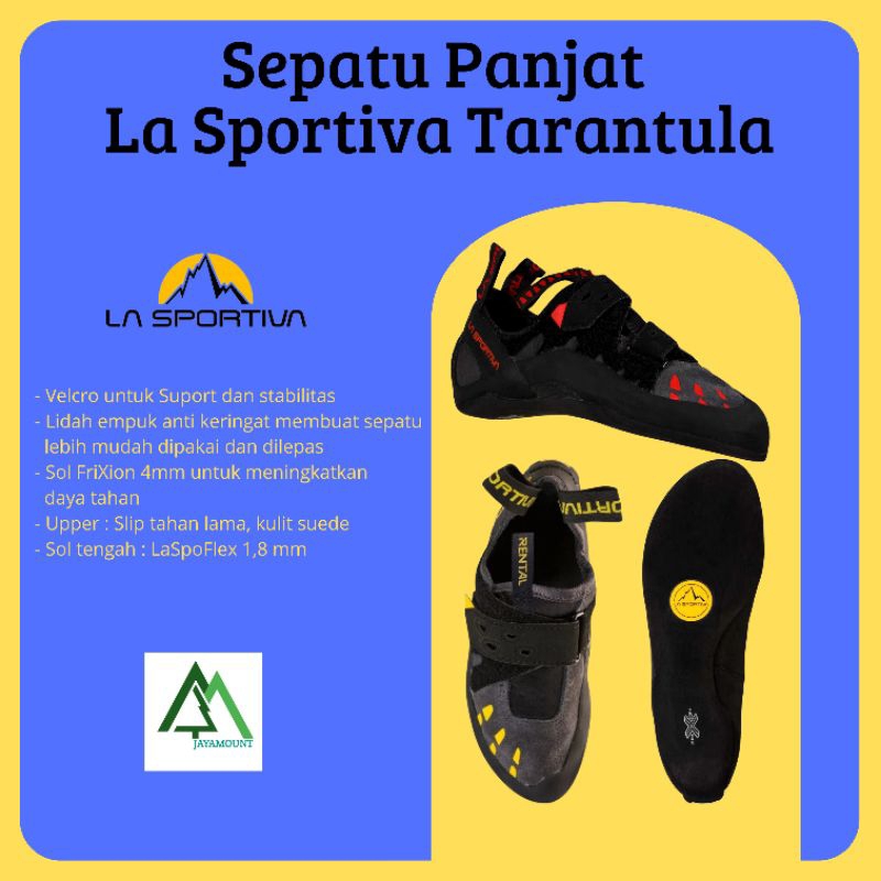 Jual Sepatu Panjat Tebing La Sportiva / Boarder / Climbing Shoes La ...