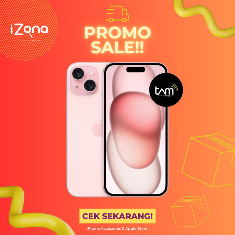 Jual iPhone 15 128Gb BNIB (Pink) | Shopee Indonesia