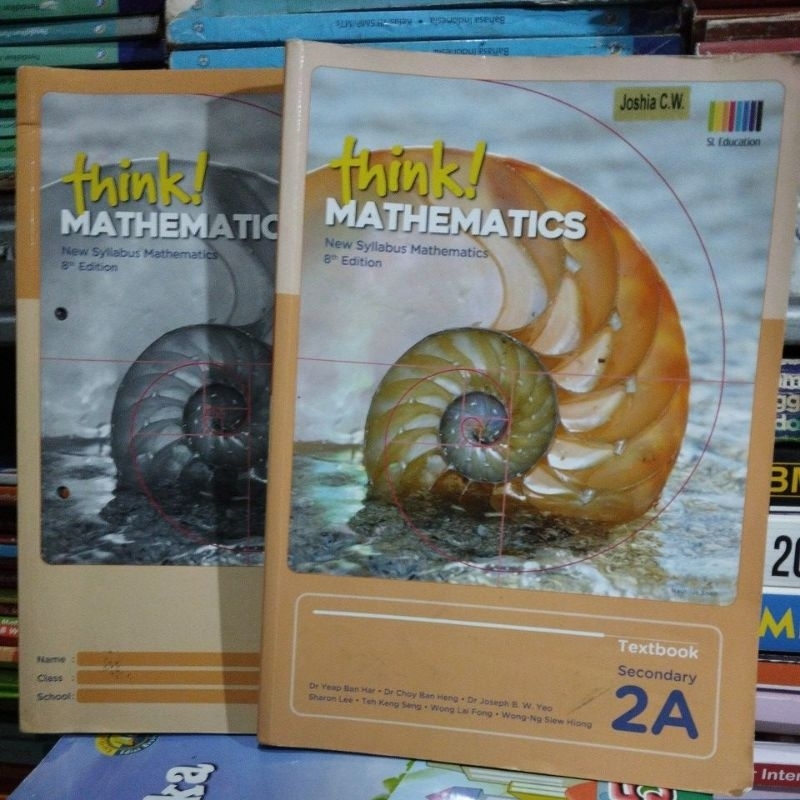 Jual think mathematics workbook & textbook 2a 2b | Shopee Indonesia