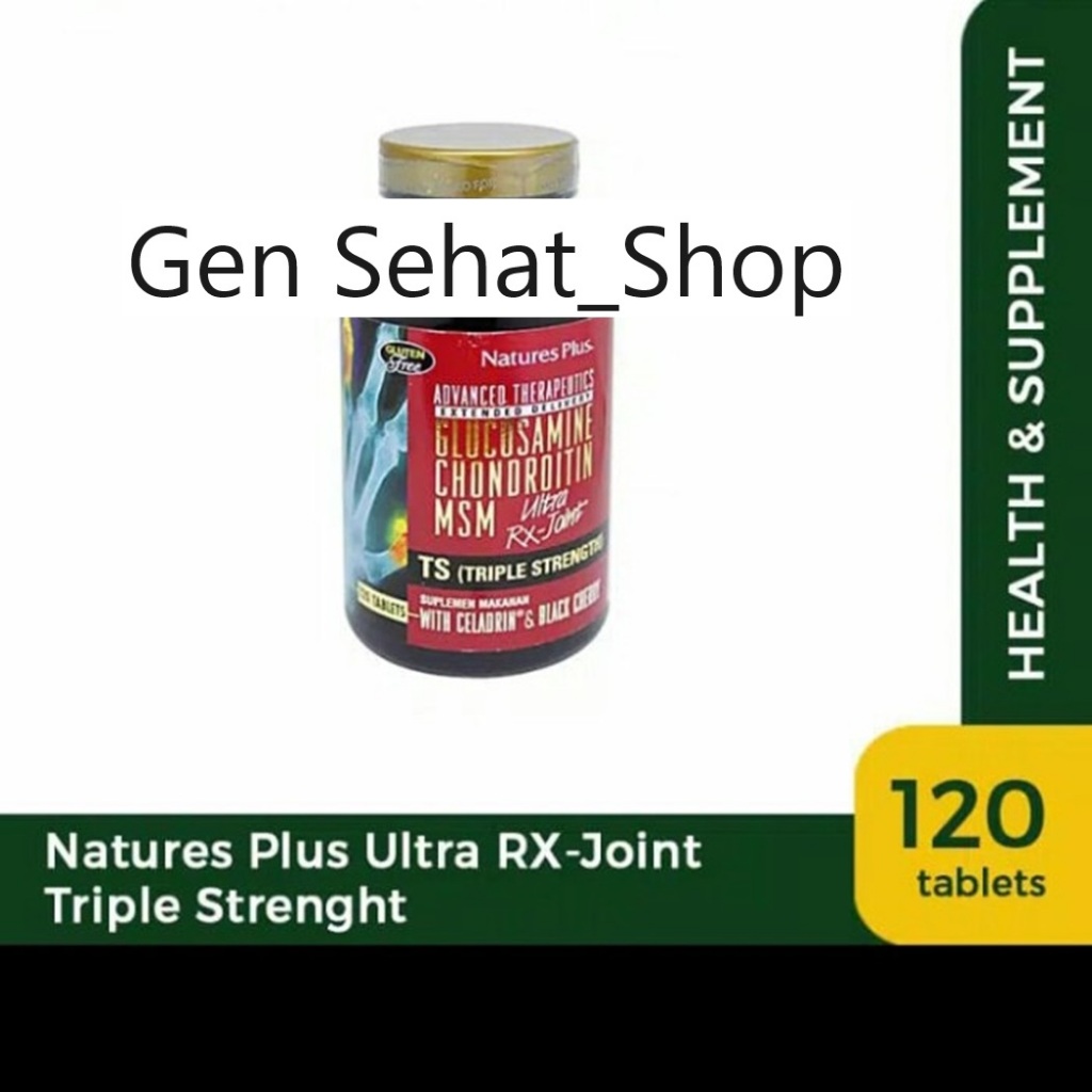 Jual Natures Plus Ultra RX Joint Triple Strength 120 Tablets (Original ...
