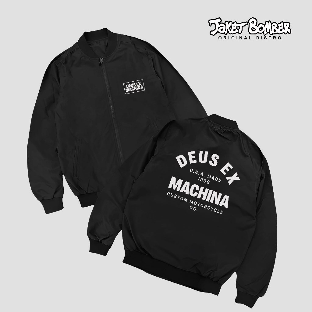 Jual DEVVOGUE / Jaket Bomber Pria DEUS X MACHINA / Bahan Taslan ...