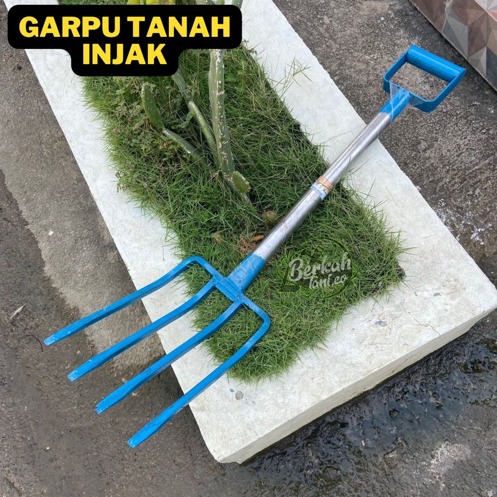Jual Garpu Injak Alat Penggembur Tanah Full Besi Super Kuat Garpu Tanah ...