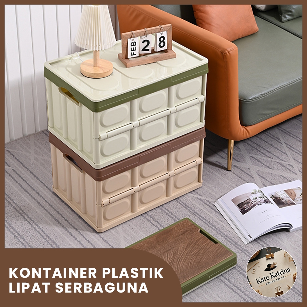 Jual KK kotak lipat kontainer plastik storage box multifugsi | Shopee ...