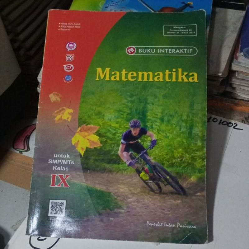 Jual BUKU INTERAKTIF MATEMATIKA UNTUK SMP KELAS IX/9/3 REVISI K13 PENERBIT INTAN PRAWIRA ...