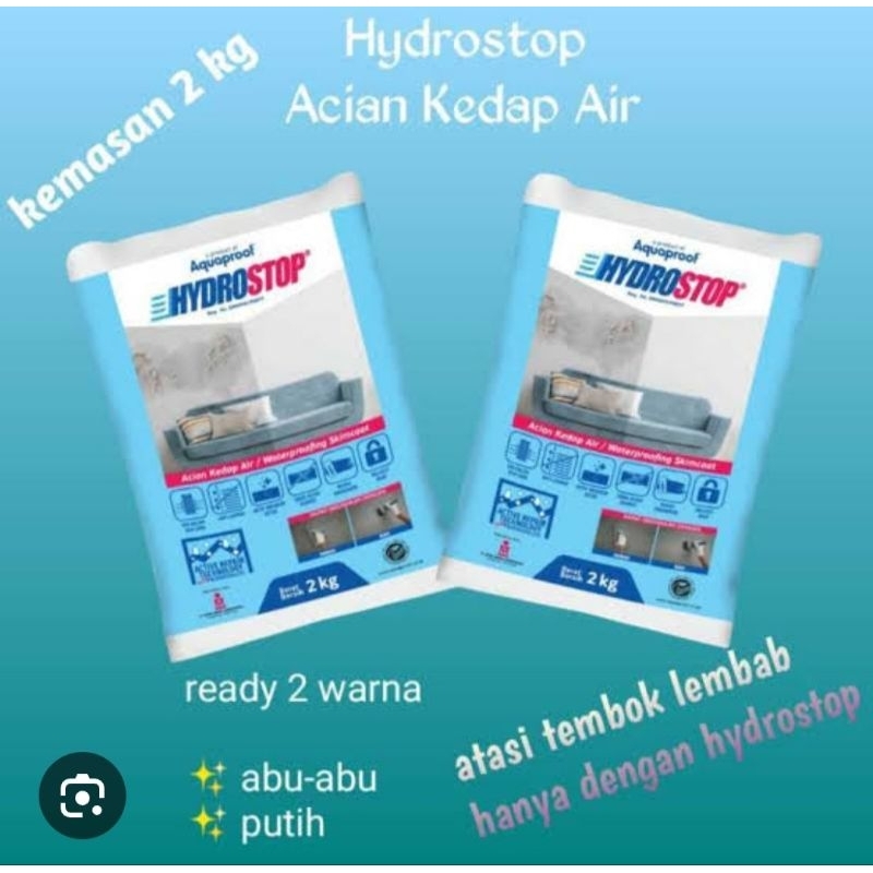 Jual Hydrostop 2kg,semen acian water proofing (anti lembab tembok ...