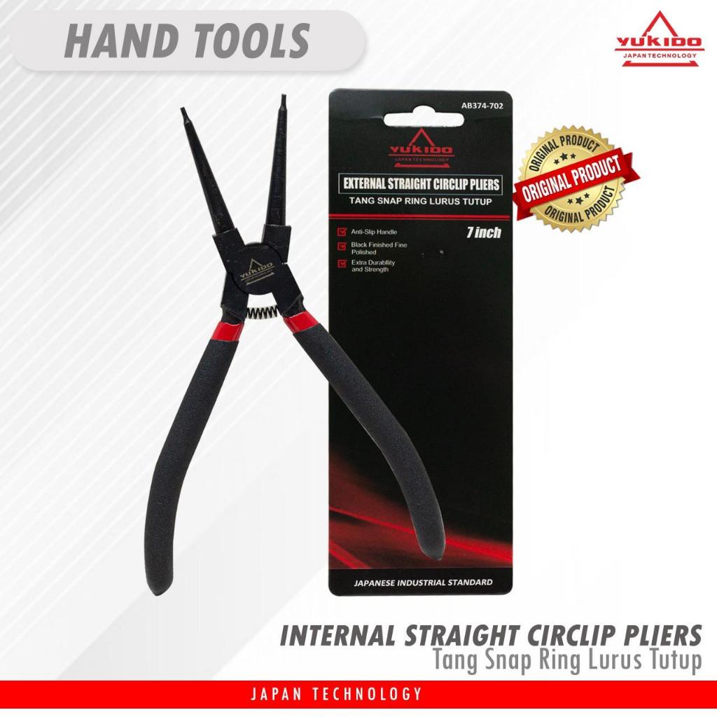 Jual Tang Snap Ring Snapring Circlip Lurus Tutup 7" inch | Shopee Indonesia
