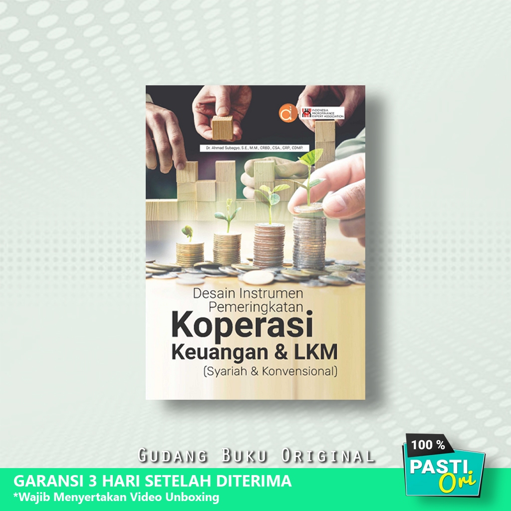 Jual Buku Desain Instrumen Pemeringkatan Koperasi Keuangan dan LKM ...