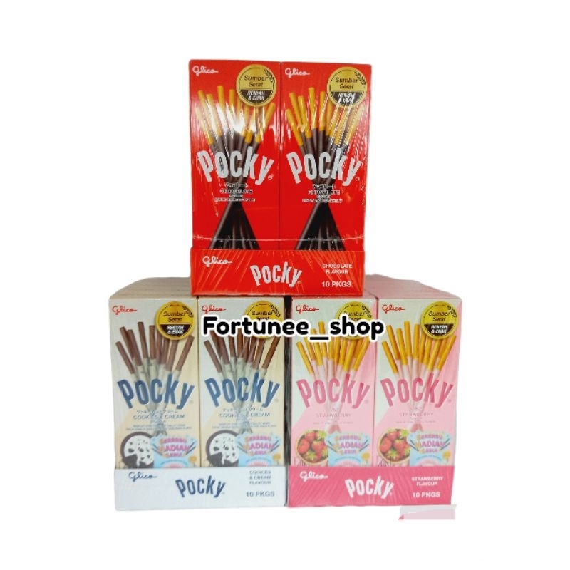 Jual Pocky Mini / Biskuit Stik Coklat / Cookies Cream Flavour | Shopee ...