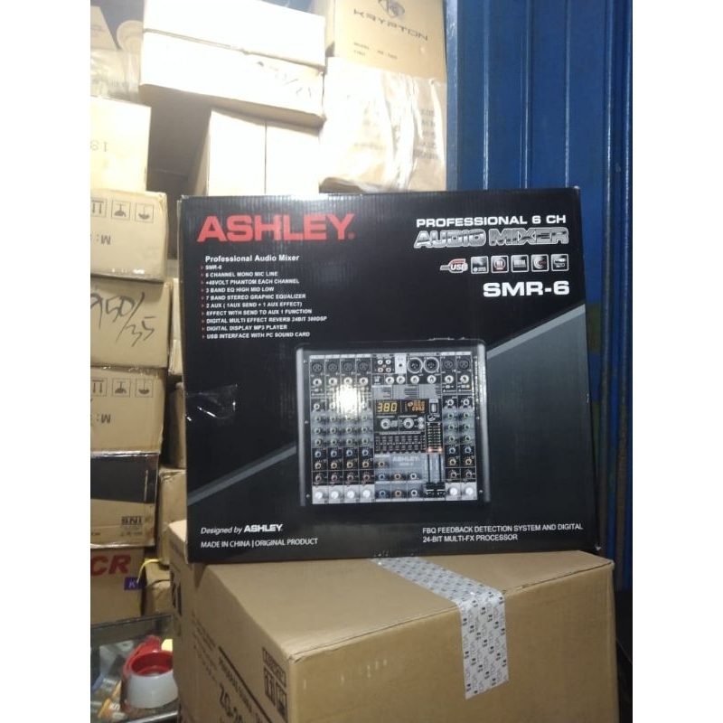 Jual Mixer Ashley 6 Chanel SMR-6 | Shopee Indonesia
