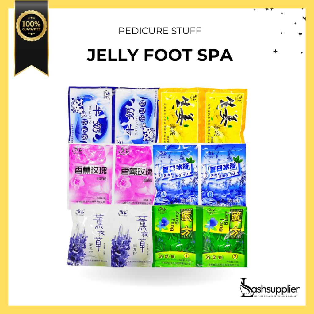 Jual Jelly Foot Spa Pedicure / Jelly Detox Treatment Penghilang Bau ...