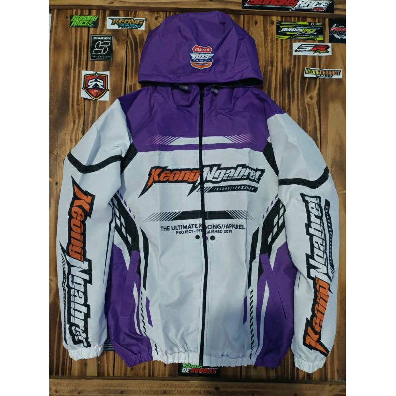 Jual JAKET PARASUT KEONG NGABRET // JAKET RACING edisi terbaru | Shopee Indonesia