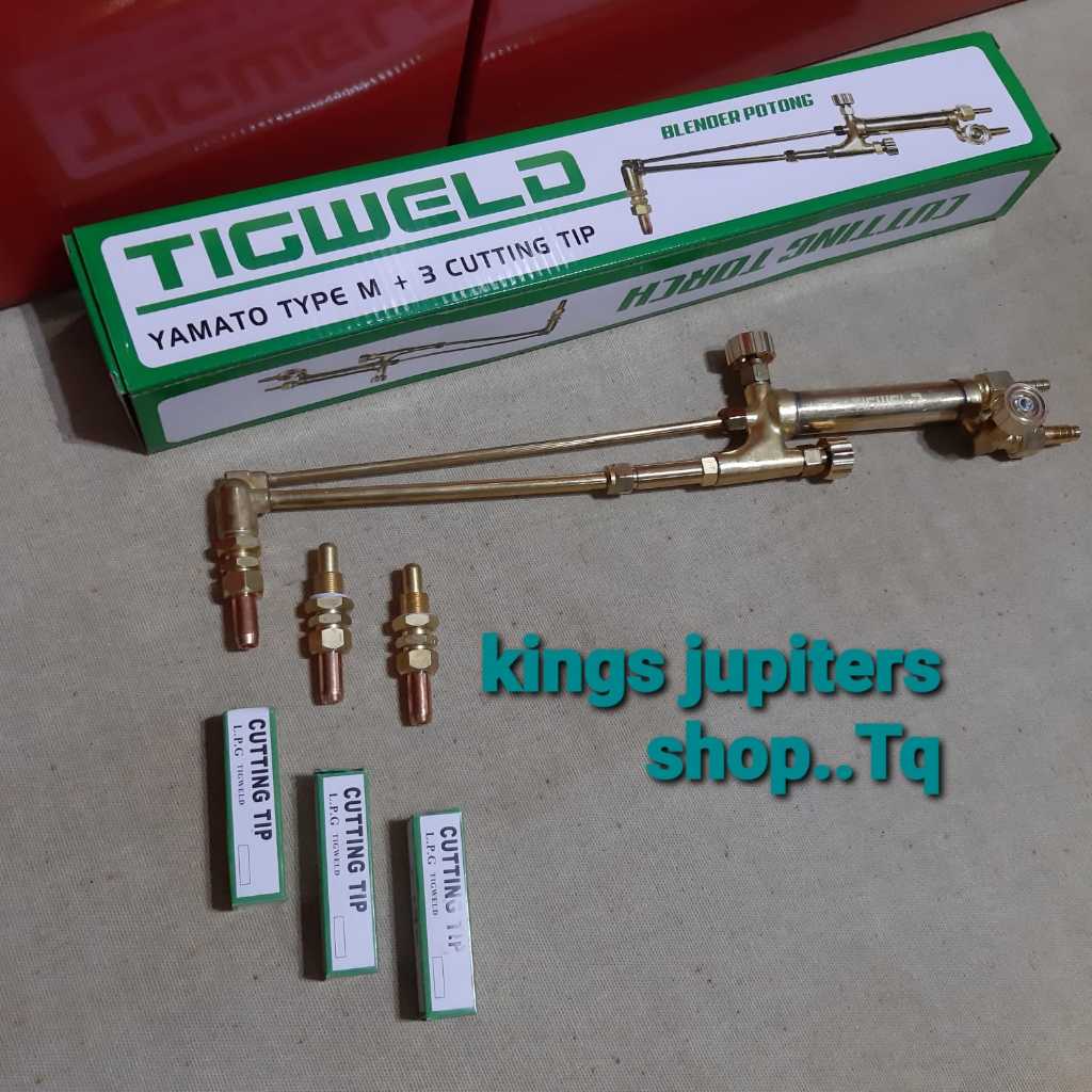 Jual ( FREE 3 MATA TIGWELD BELENDER LAS LPG + OKSIGEN TYPE M ) ( GLR ...