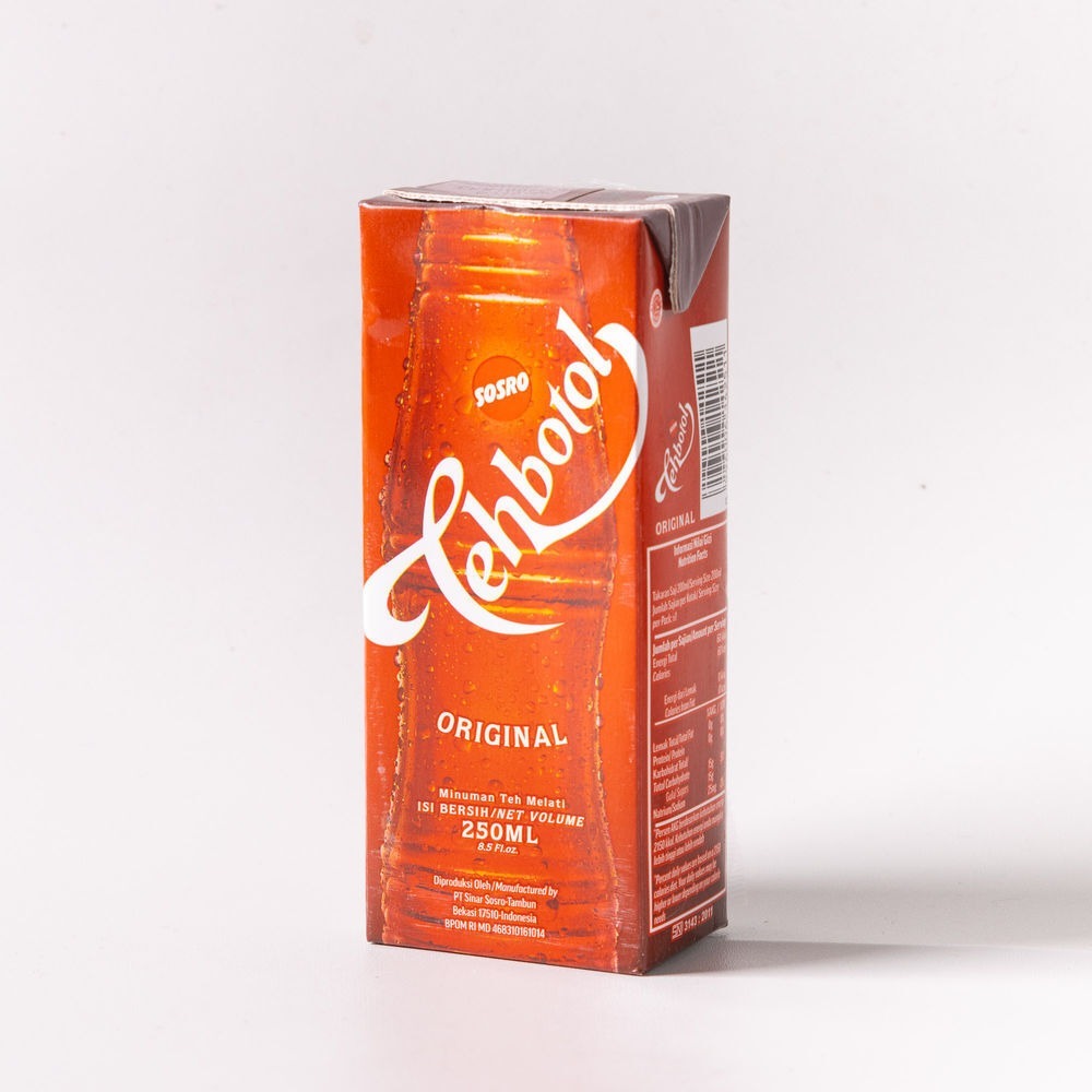 Jual Teh Botol Sosro Kotak 250ml 330ml 1 Dus Kardus Liter Biru Kecil ...